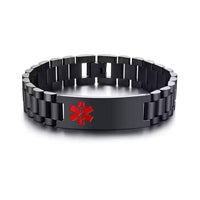 Men's Medical Alert Bracelets | Engraved & Shipped From Australia - Auswara