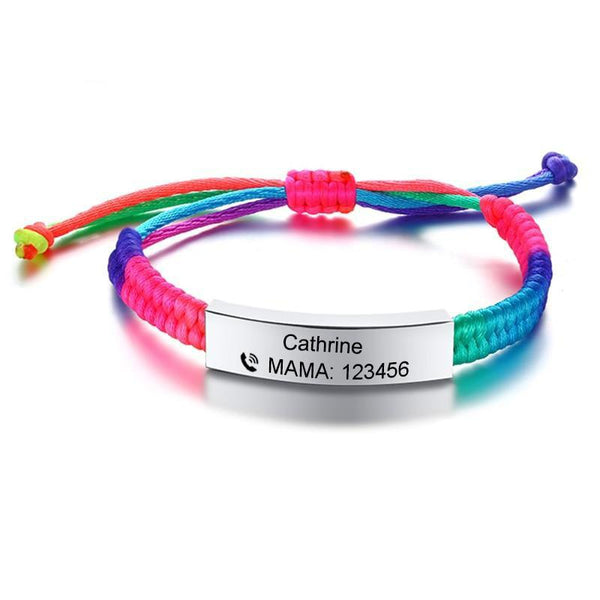 Anti-Lost Kids ID Bracelets | Australia - Auswara